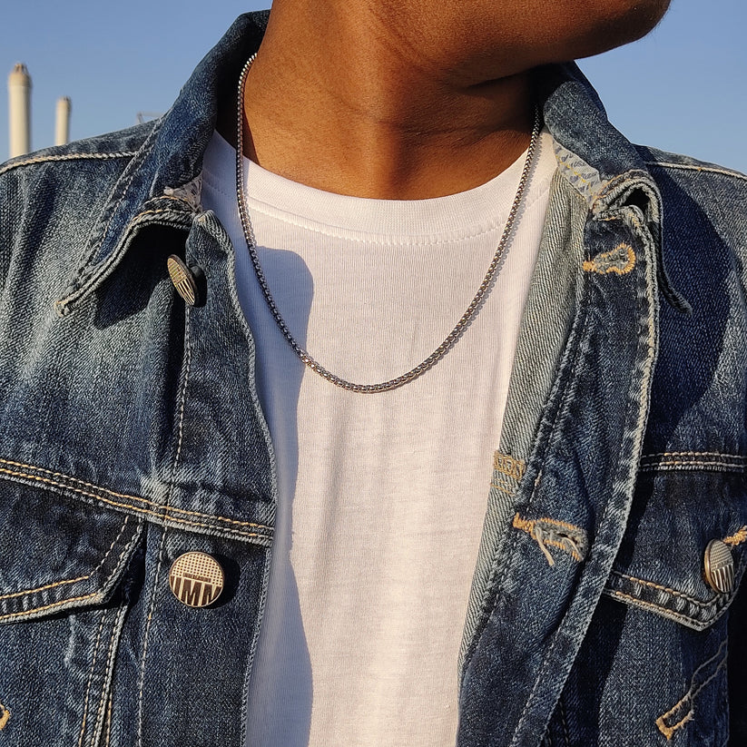 Minimalist Round Chain | Gold & Silver Round Chain Online for Men